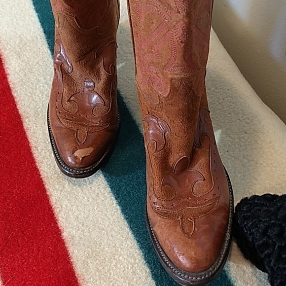 Cutter Bill | Shoes | Cutter Bill Women Boot Tall Tritone Vintage 3xhp ...